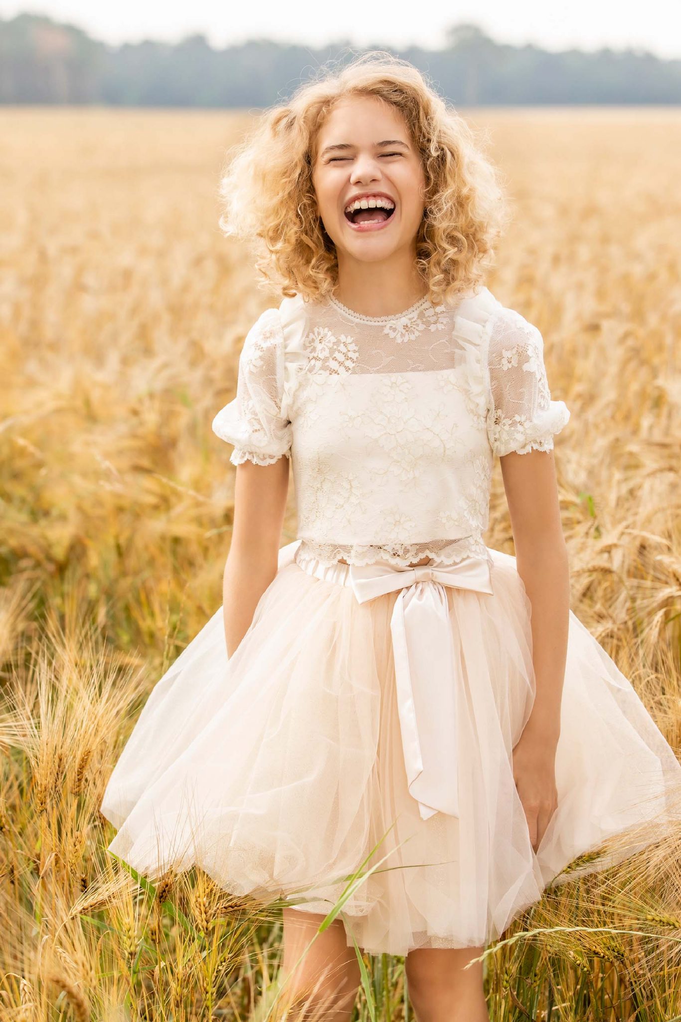 Linea Raffaelli communie rok top bestellen? | Aimeeavondkleding.nl